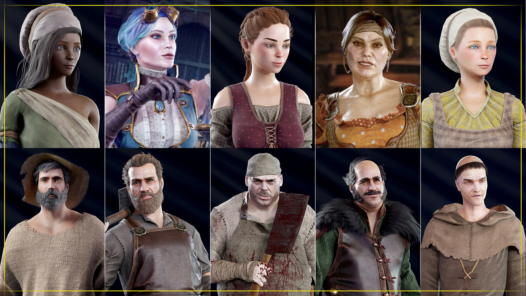 ArtStation - Full NPC pack | Game Assets