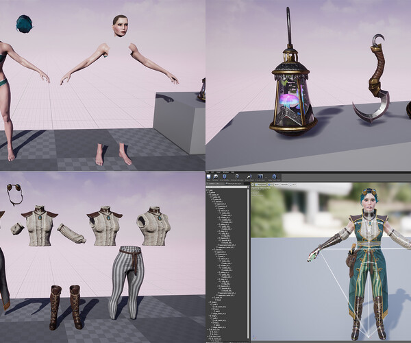 ArtStation - Full NPC pack | Game Assets