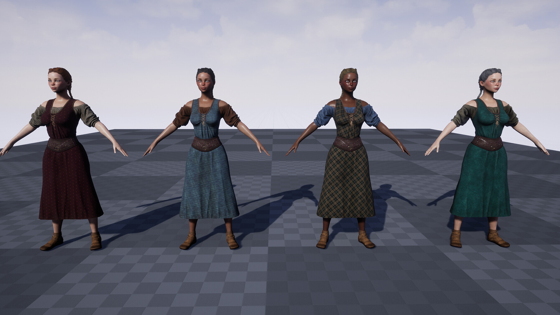 ArtStation - Full NPC pack | Game Assets