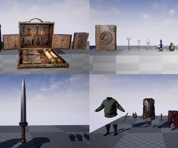 ArtStation - Full NPC pack | Game Assets