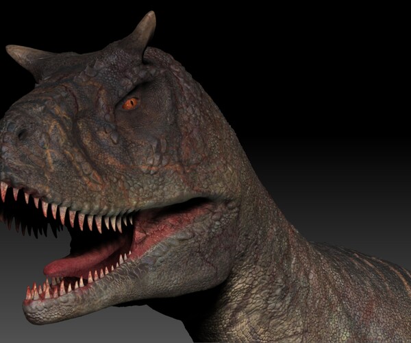 ArtStation - Carnotaurus SCULPT Project | Game Assets