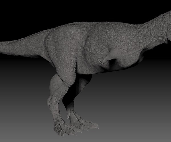 ArtStation - Carnotaurus SCULPT Project | Game Assets