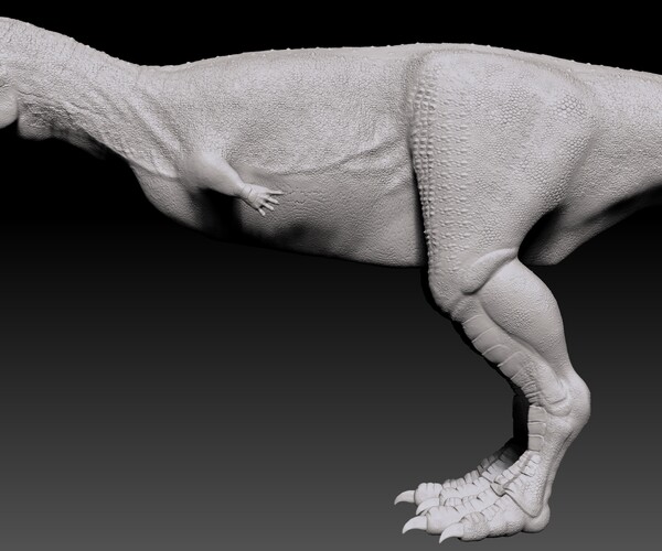 ArtStation - Carnotaurus SCULPT Project | Game Assets