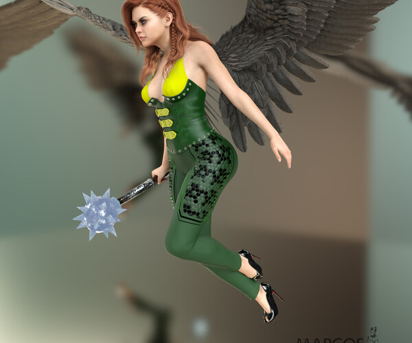 ArtStation - Shayera for Genesis 8 Female | Resources