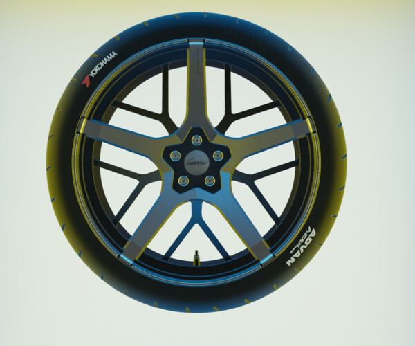 ArtStation - Car Wheel | Game Assets