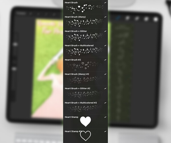 ArtStation - Romantic Body Poses for Procreate, Сouple in love, Stamp ...