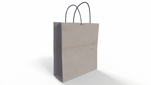 ArtStation - Paper Bag 3D Model | Resources
