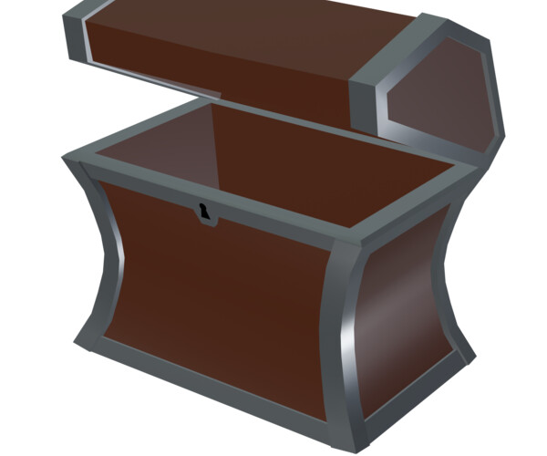 ArtStation - Low Poly Chest | Game Assets