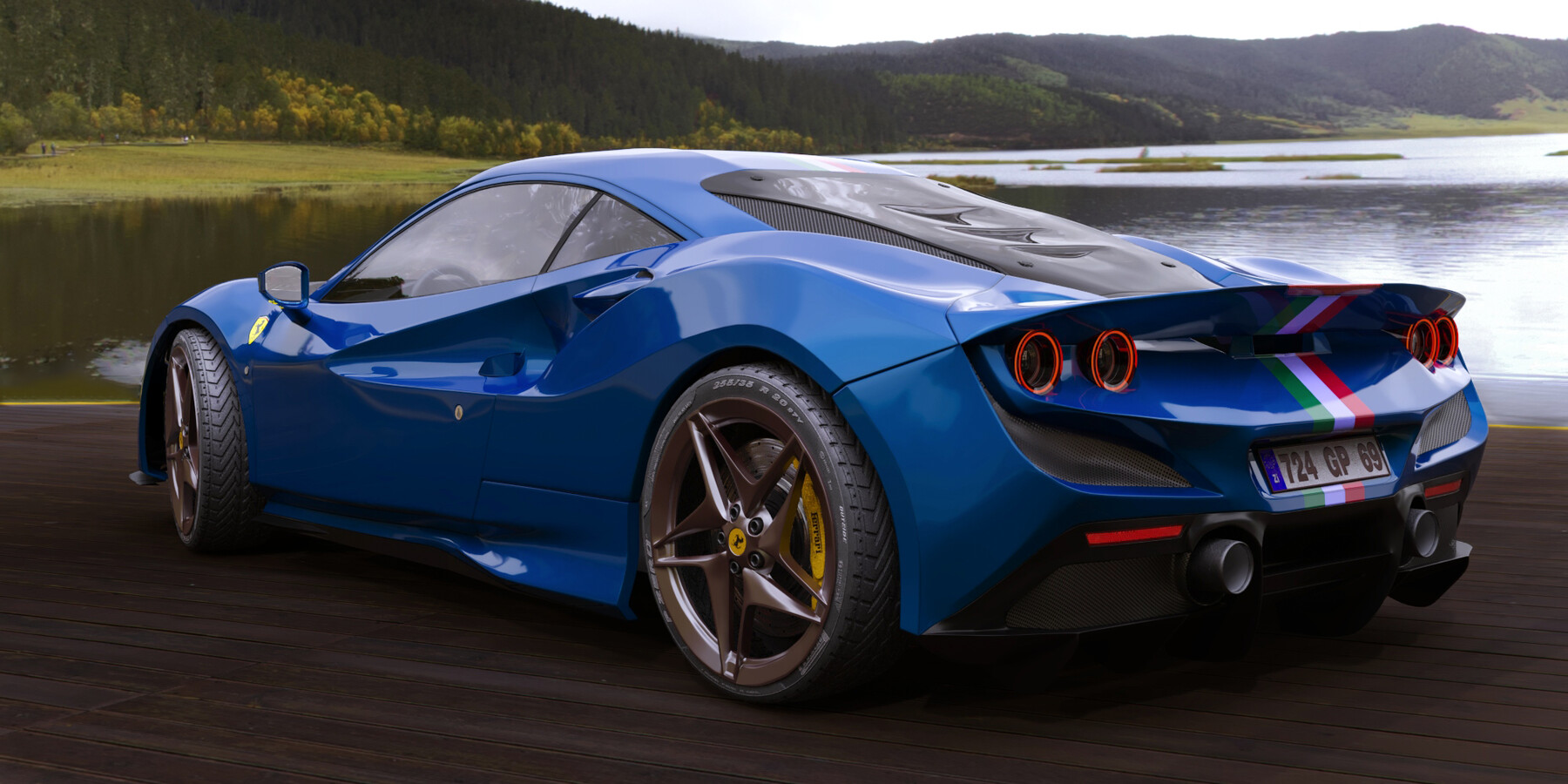 ArtStation - Ferrari F8 Tributo | Resources