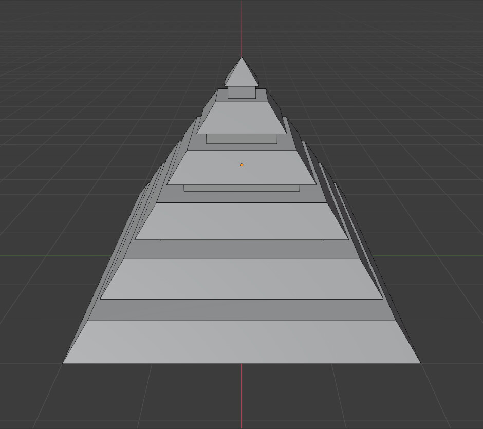 ArtStation - Rectangular Pyramidal Structure | Game Assets