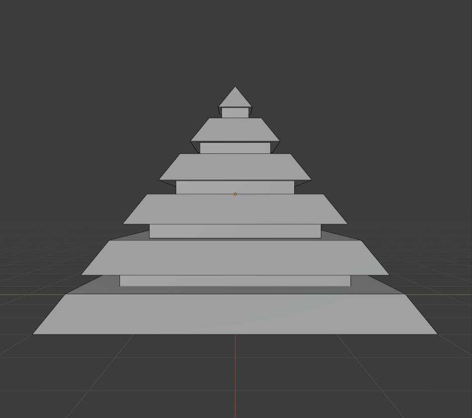 ArtStation - Rectangular Pyramidal Structure | Game Assets