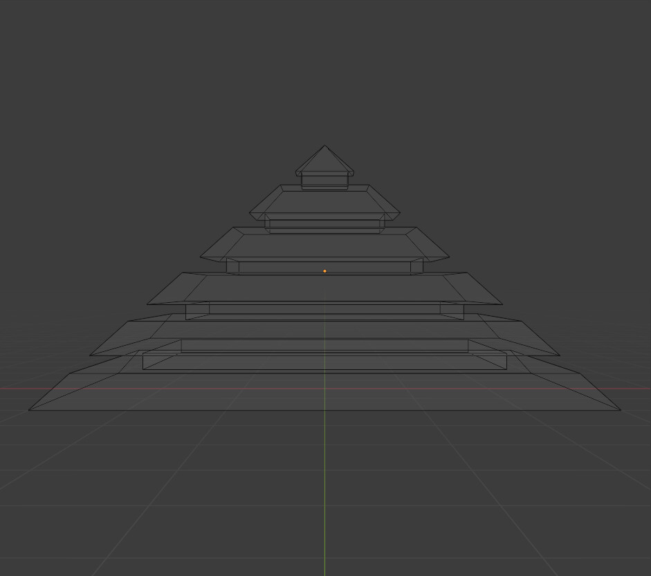 ArtStation - Rectangular Pyramidal Structure | Game Assets