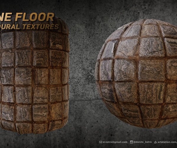 ArtStation - Stone floor - Procedural texture | Game Assets