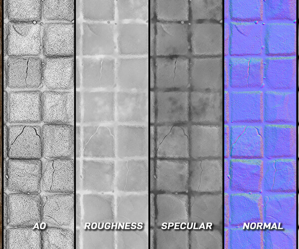 ArtStation - Stone floor - Procedural texture | Game Assets