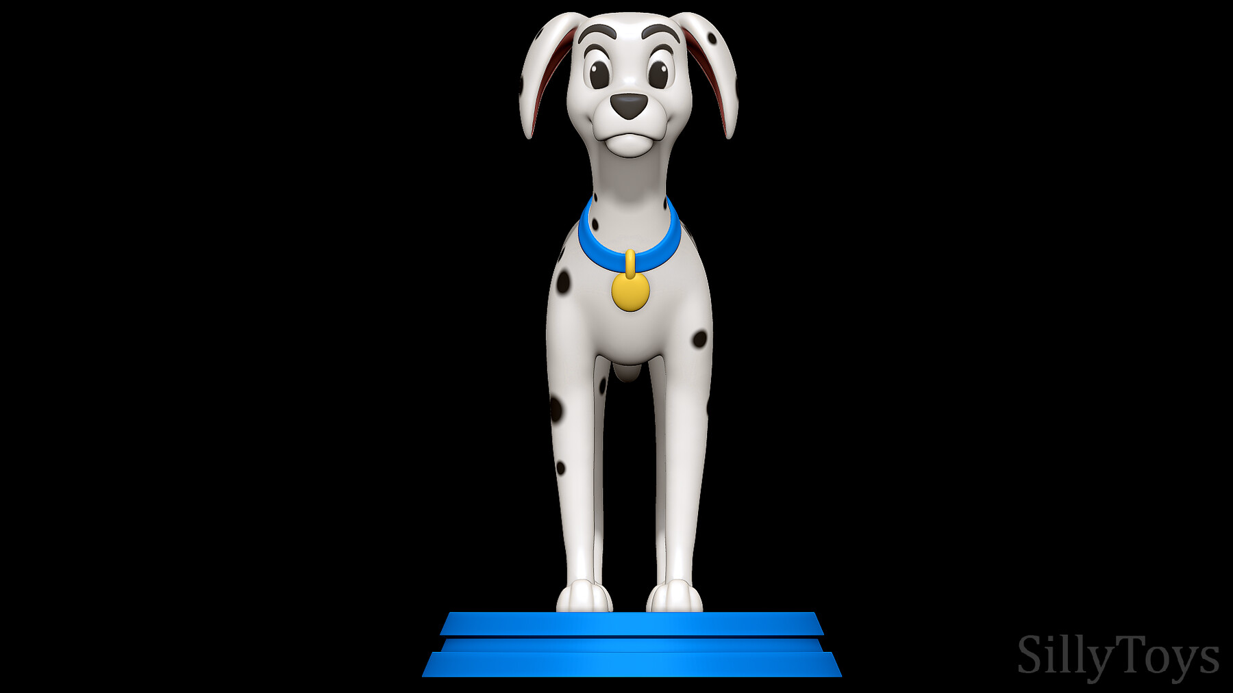ArtStation - Perdita - 101 Dalmatians 3D print model | Resources