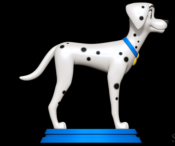 ArtStation - Perdita - 101 Dalmatians 3D print model | Resources