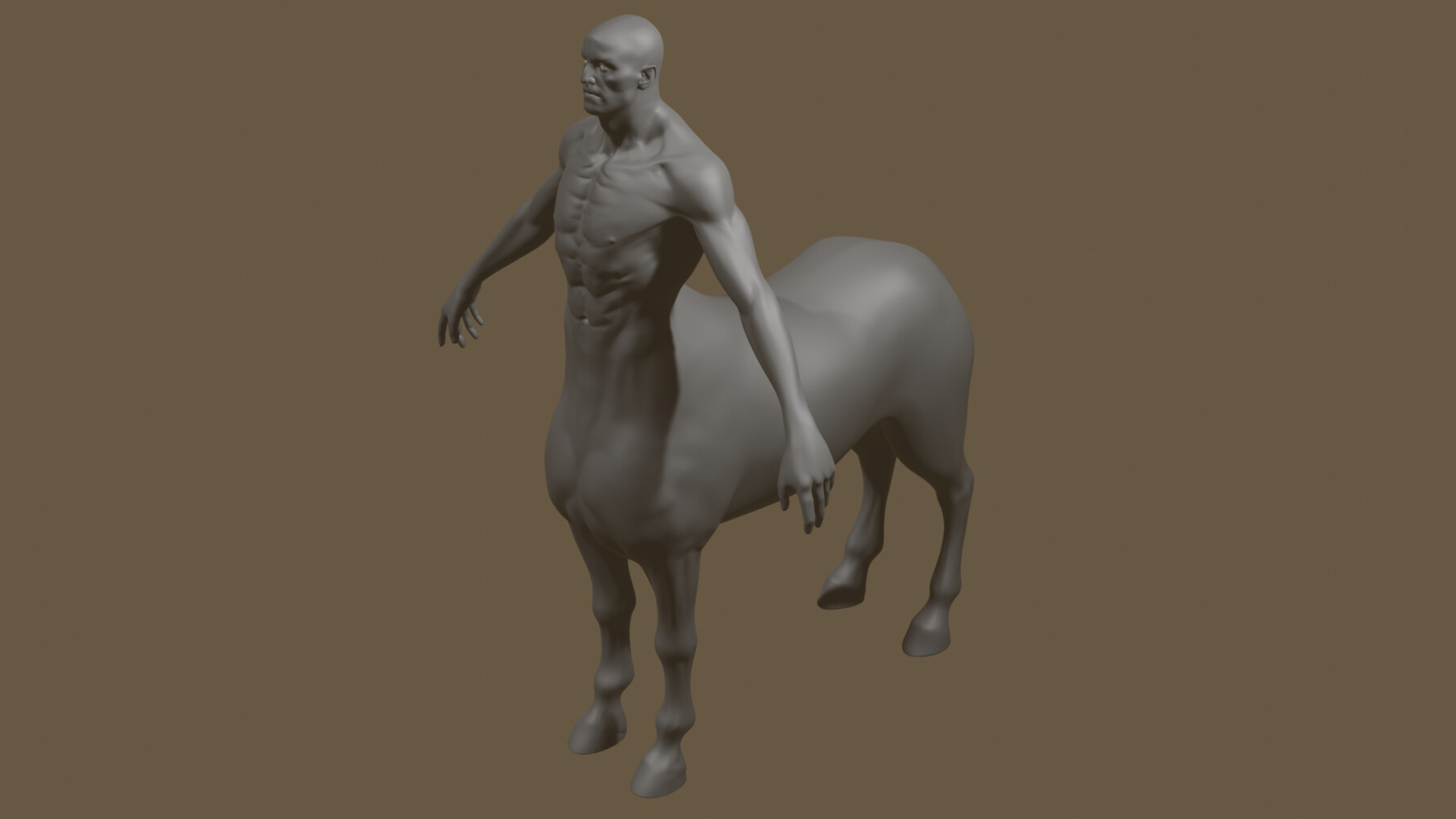 ArtStation - Centaur Male Basemesh | Resources