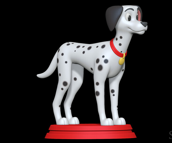 ArtStation - Pongo - 101 Dalmatians 3D print model | Resources