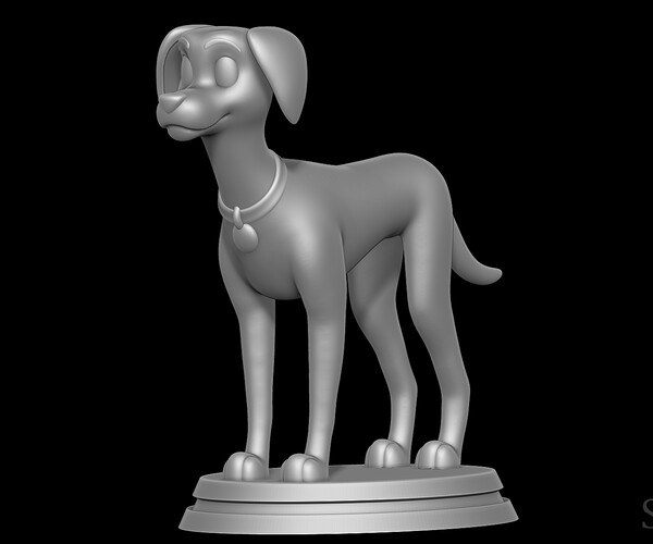 ArtStation - Pongo - 101 Dalmatians 3D print model | Resources
