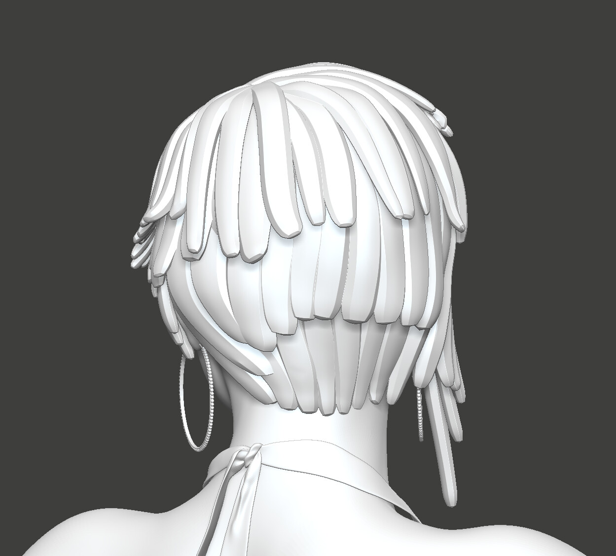 ArtStation - Female Bob Hair 01 | Resources