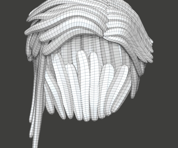 ArtStation - Female Bob Hair 01 | Resources