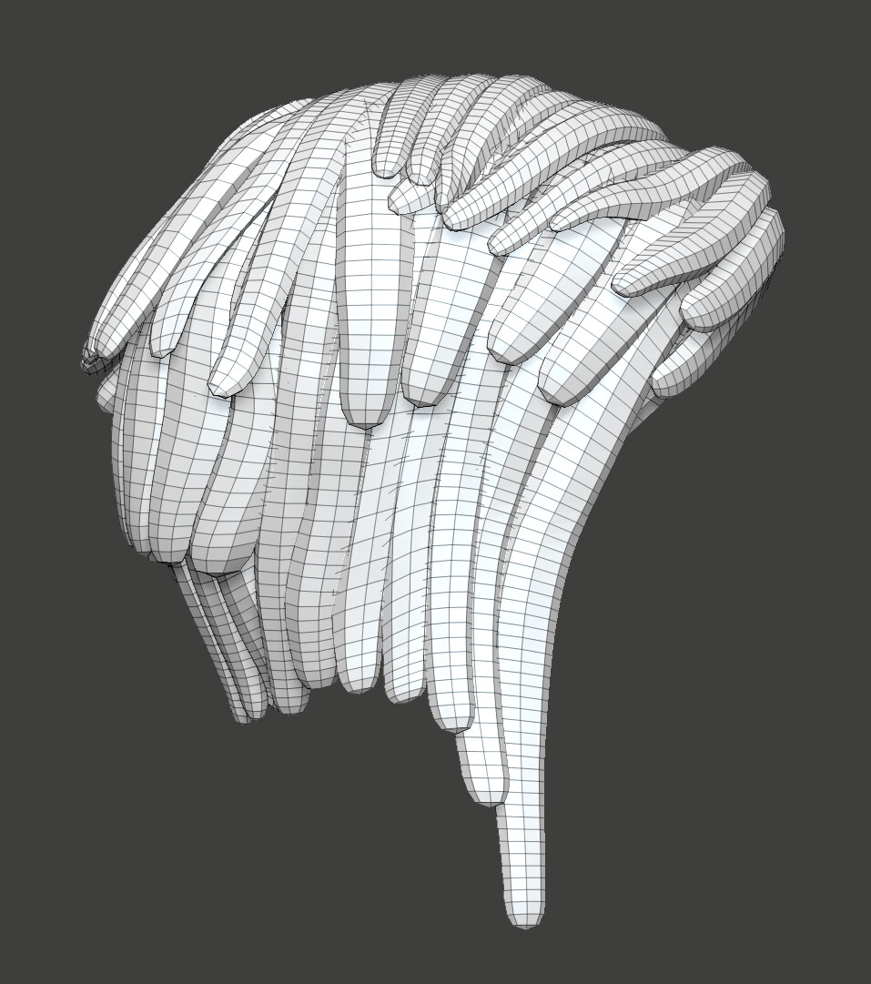 ArtStation - Female Bob Hair 01 | Resources