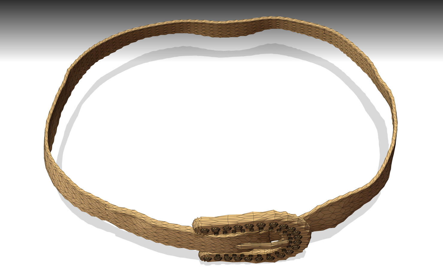 ArtStation - DIAMOND BELT TRAP BELT low-poly PBR | Game Assets