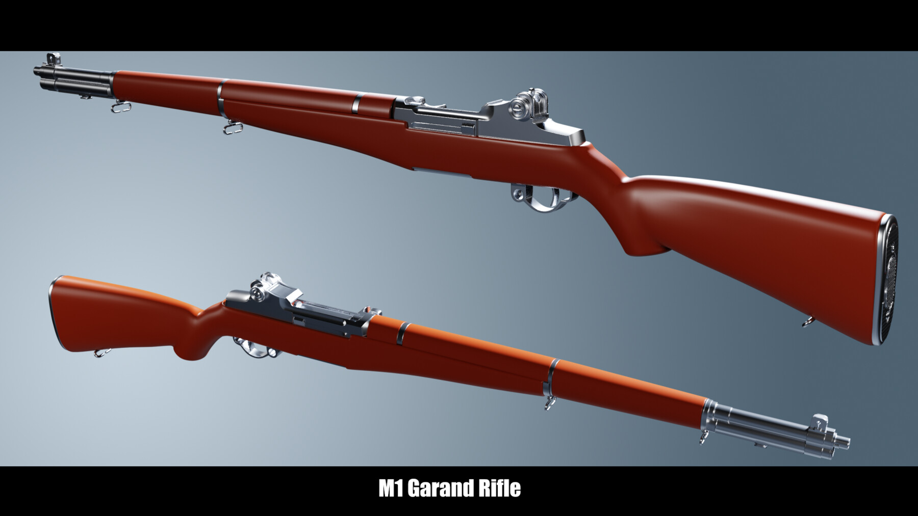 ArtStation - M1 RIFLE High Poly Prop | Resources