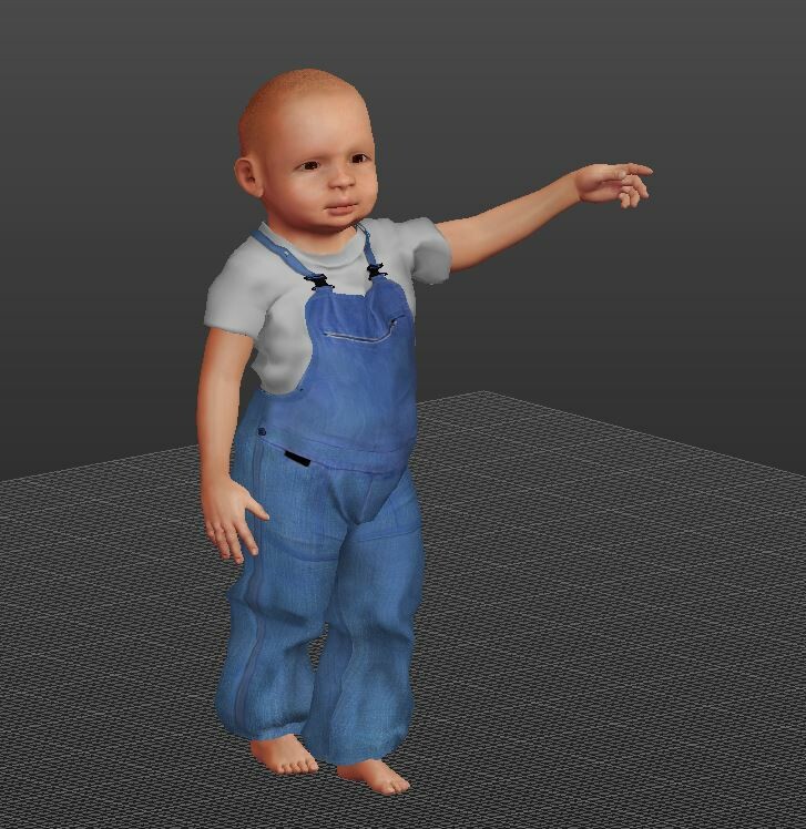 ArtStation - Nene (Kid) STL 3D FBX OBJ | Resources