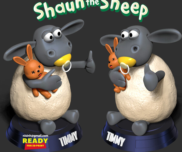 ArtStation - Timmy - Shaun the Sheep | Resources