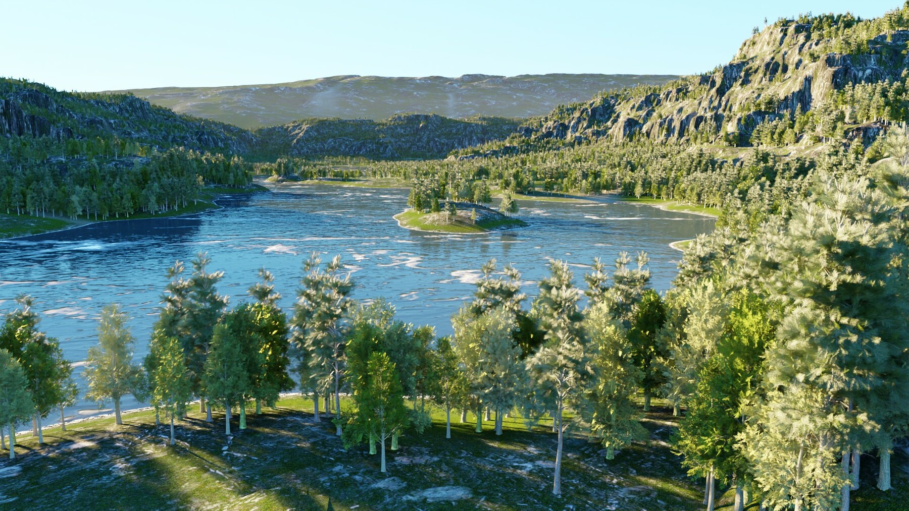 ArtStation - Big river | Game Assets