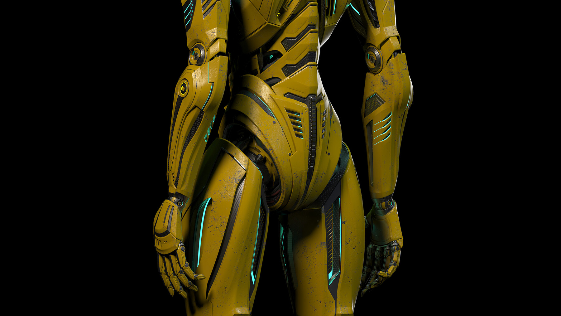 ArtStation - Robot Mech 2 Rigged 3d model (Max, FBX, OBJ) | Resources