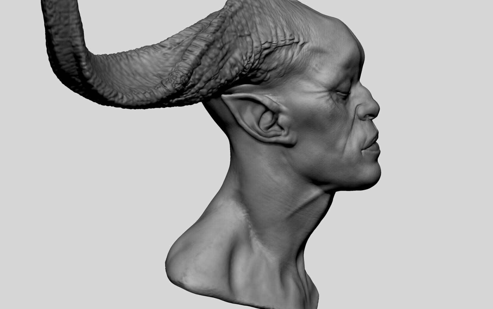 ArtStation - Fantasy Creature Head 08 | Resources