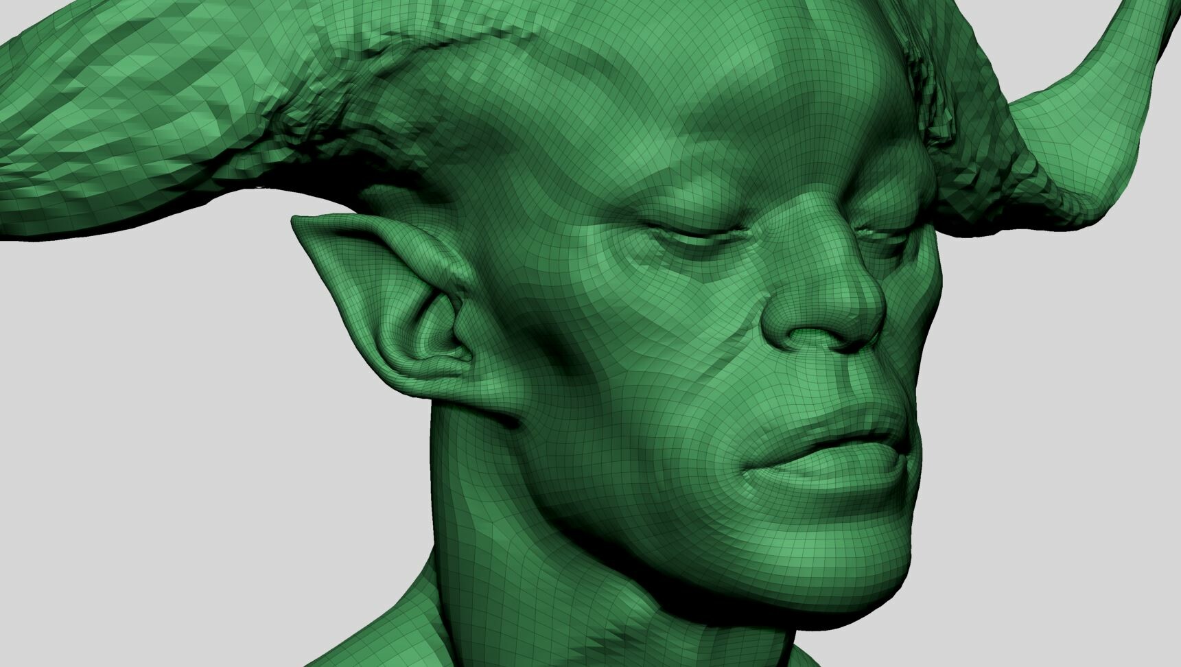 ArtStation - Fantasy Creature Head 08 | Resources