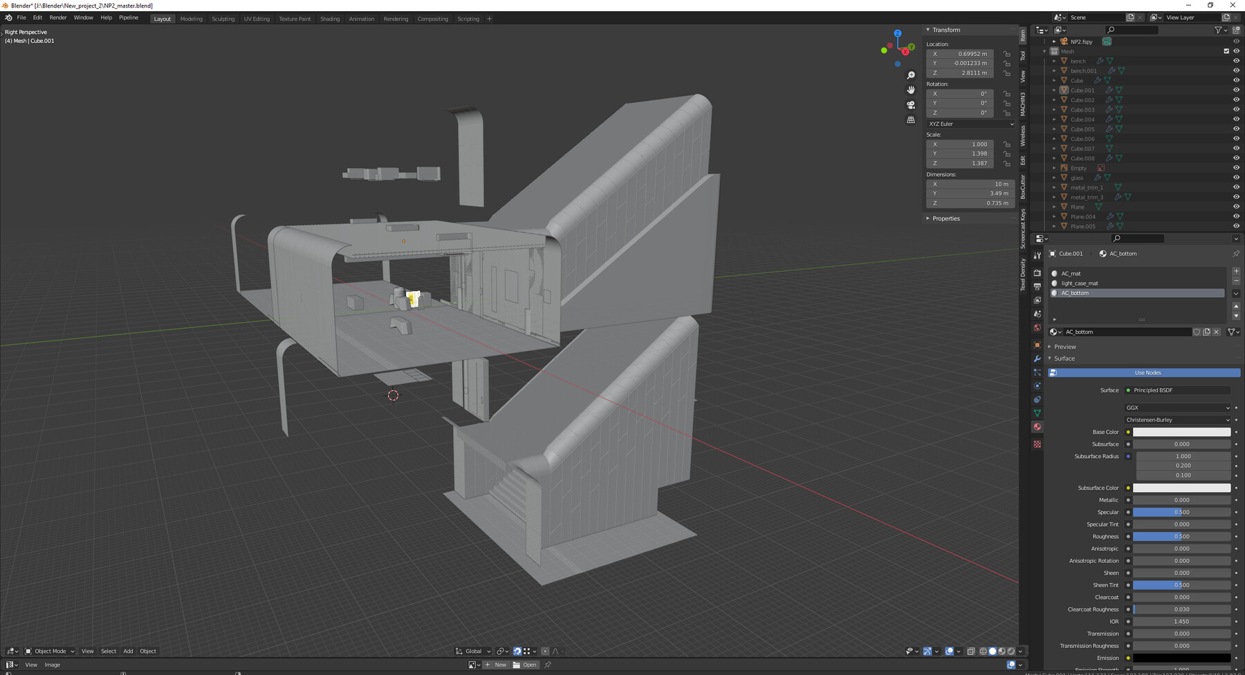 ArtStation - Underpass - Project files / FBX + UE5 + Blend | Resources