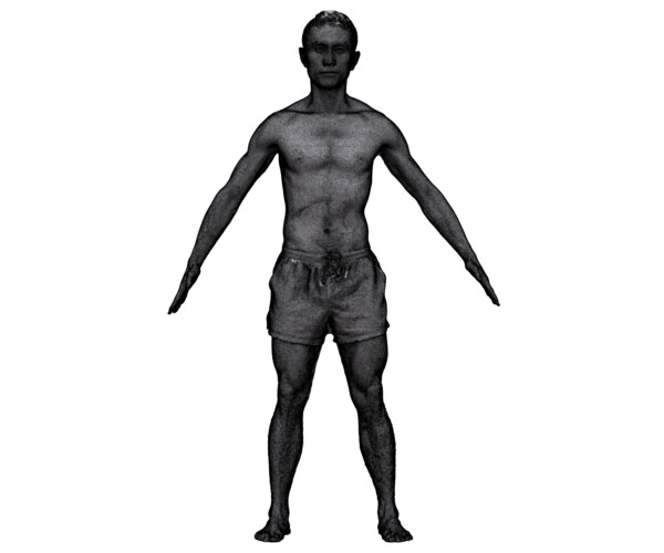 ArtStation - A Pose Base 3D Body Scan | Akagawa Keisuke | Resources