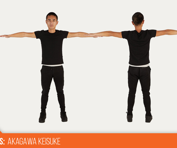 ArtStation - T-POSE & DETAILS | Male Photo References | Akagawa Keisuke ...
