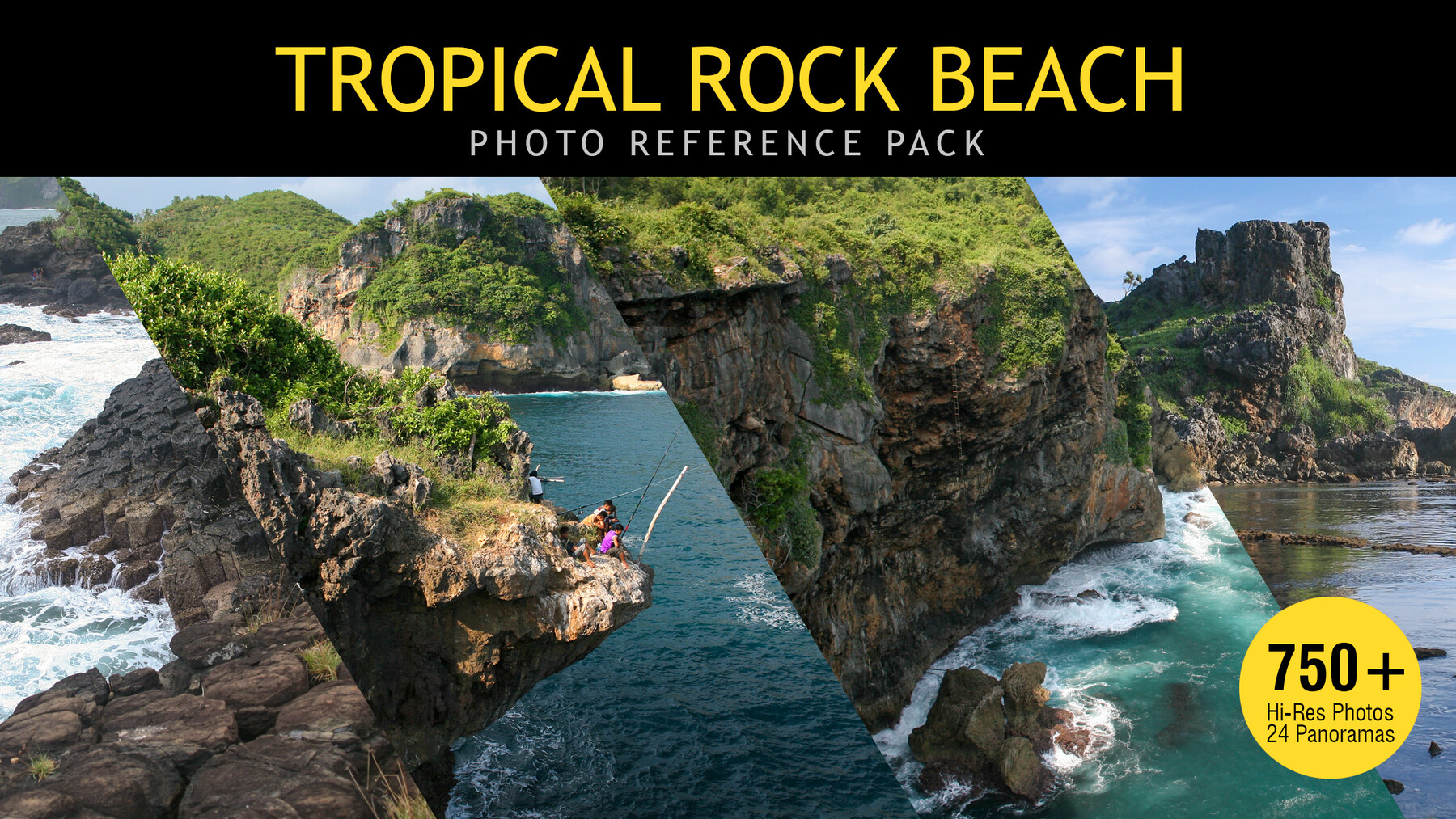 ArtStation - 750+ TROPICAL ROCK BEACH - Photo Reference Pack | Resources