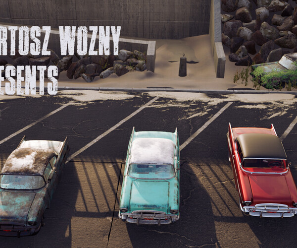 ArtStation - Vintage Car vol 1 for Unreal Engine | Game Assets