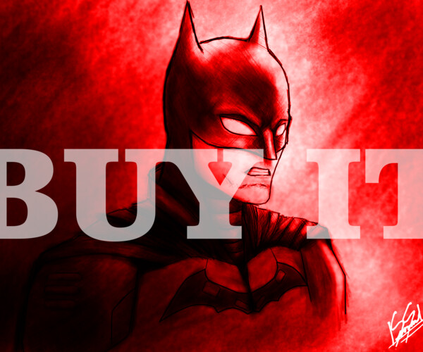 ArtStation - The Batman pencil drawing | Artworks