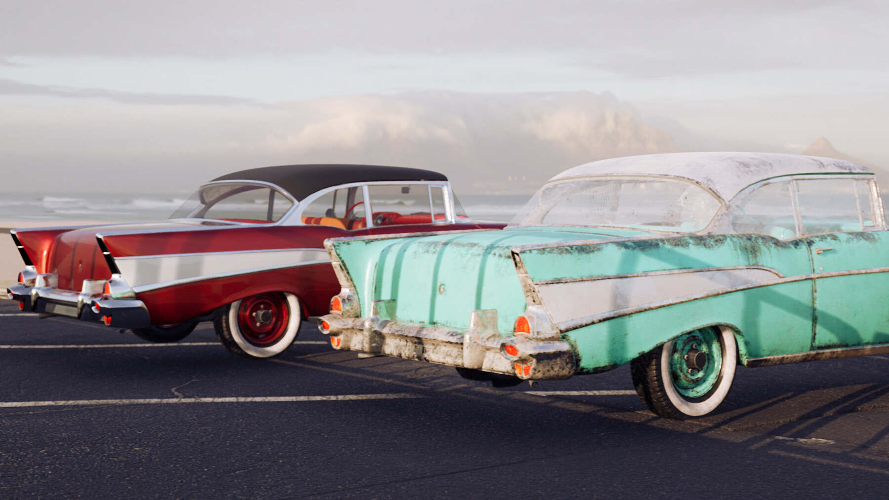 ArtStation - Vintage Car vol 1 for Unreal Engine | Game Assets