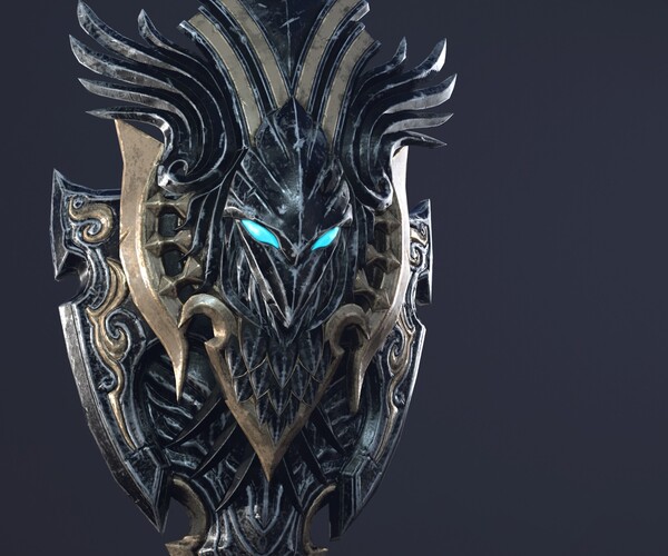 ArtStation - Shield Models 01 and 02 | Game Assets