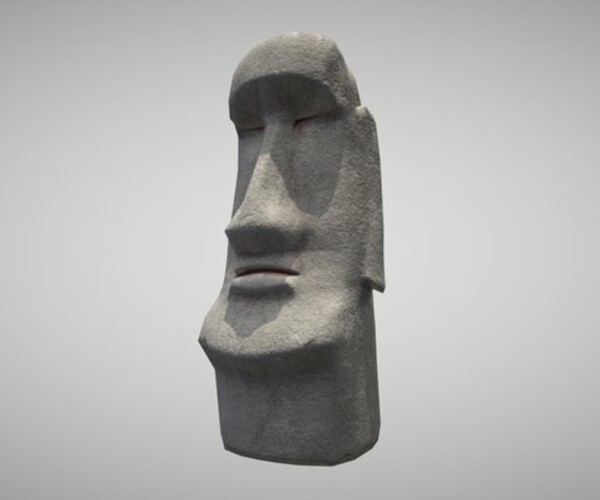 ArtStation - Moai Stone Idol | Resources