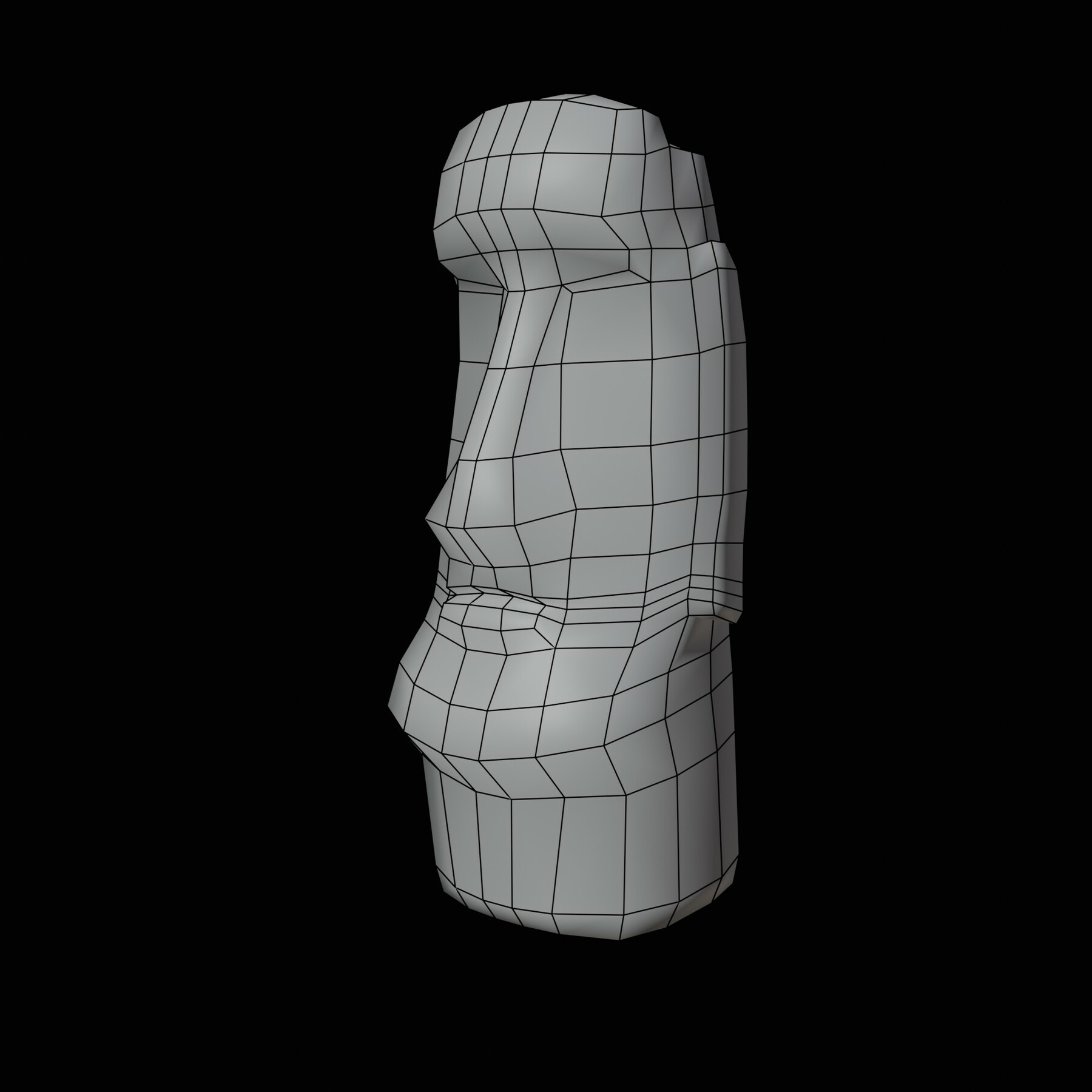 ArtStation - Moai Stone Idol | Resources