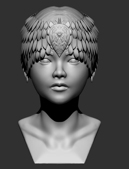 ArtStation - Gir Head 3D figure | Resources