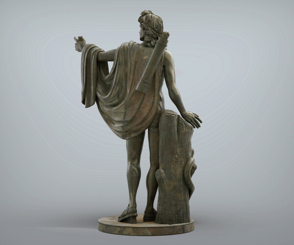ArtStation - Apollo Greek Statue 3D Print model | Resources