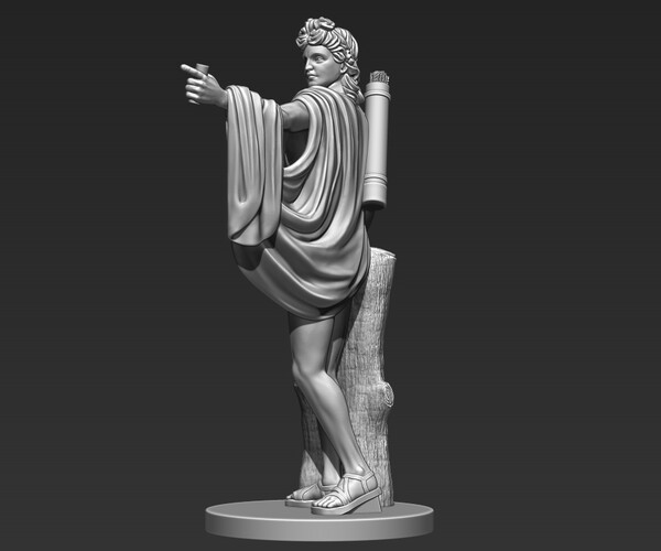 ArtStation - Apollo Greek Statue 3D Print model | Resources