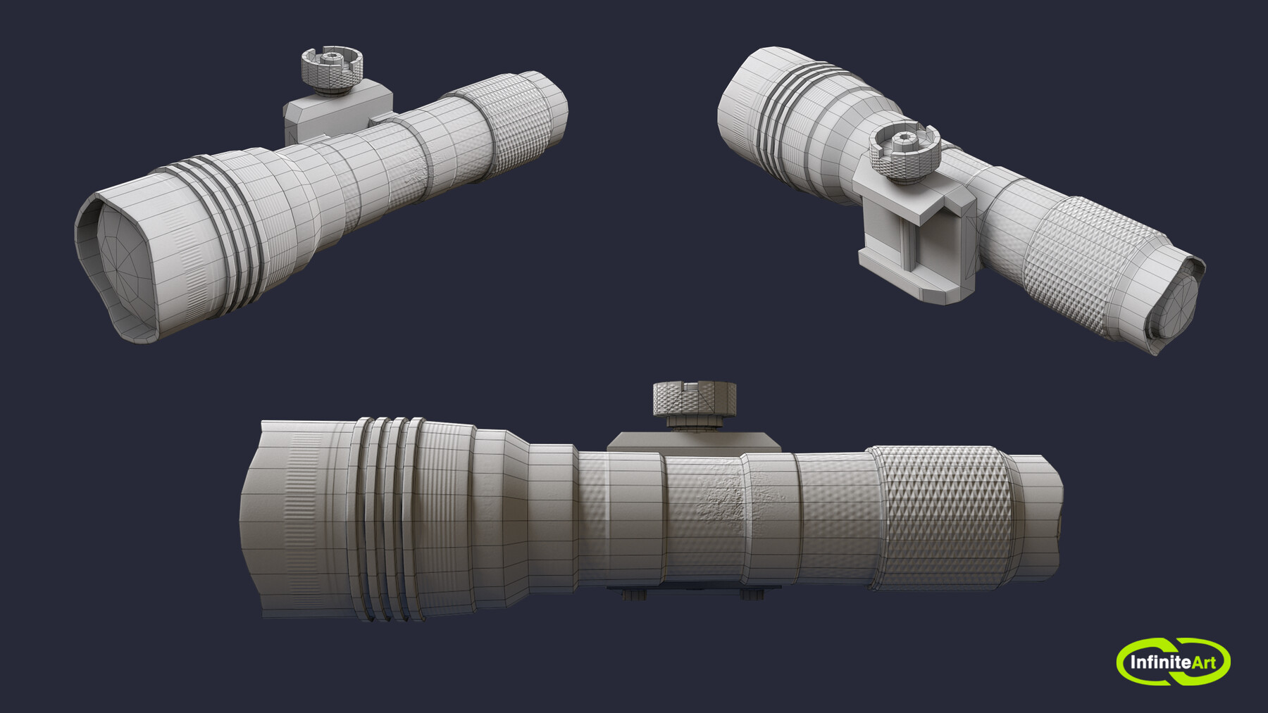 ArtStation - Under - barrel lantern | Game Assets