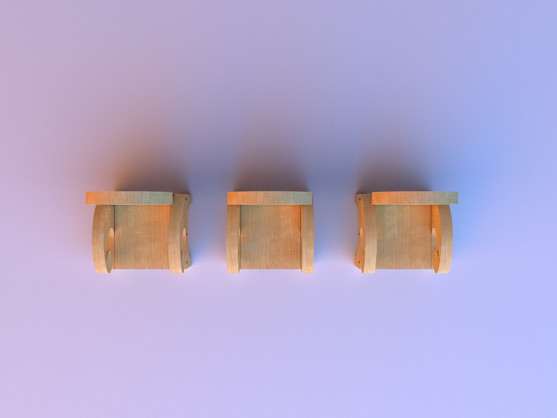 ArtStation - Wood pattern chair | Game Assets