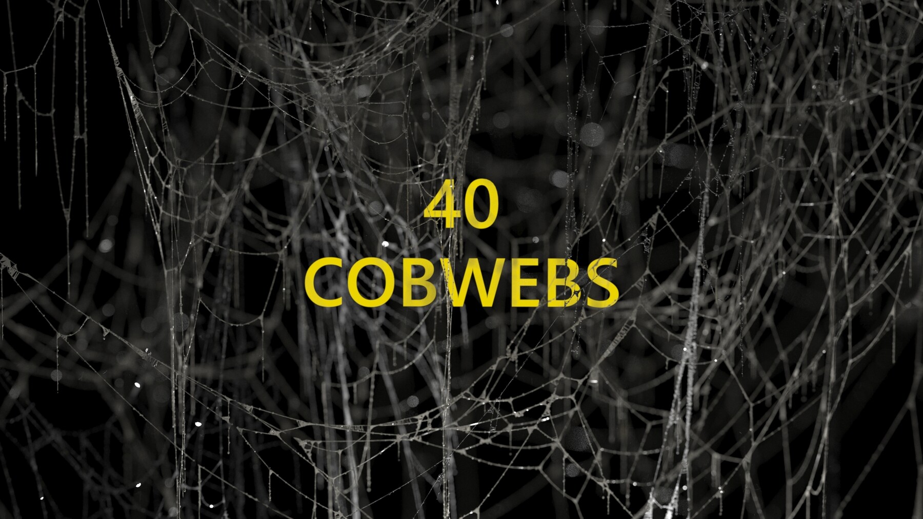 ArtStation - 40 High Detailed Cobwebs | Resources
